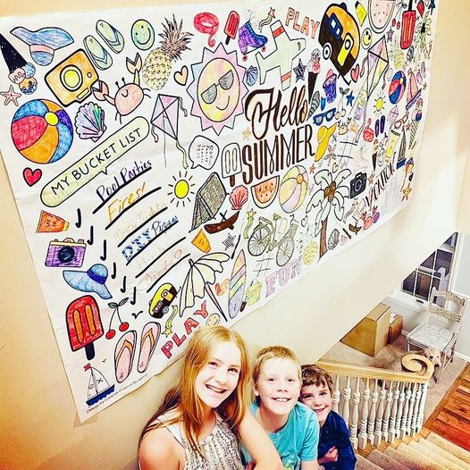 The Ultimate Mom Hack for Summer Boredom: Coloring Tablecloth Activity – Creative Crayons Workshop