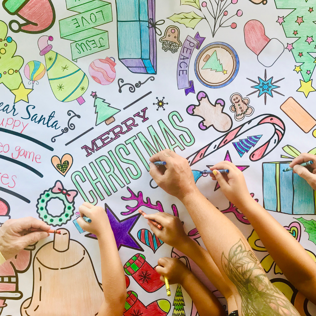 Christmas Coloring – Creative Crayons Workshop