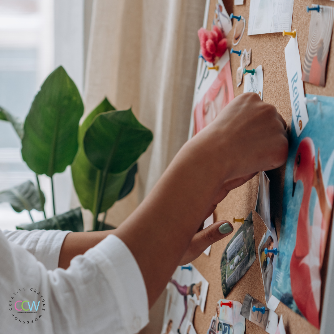 Dream Big Together: Host a 2025 Vision Board Party – Creative Crayons ...