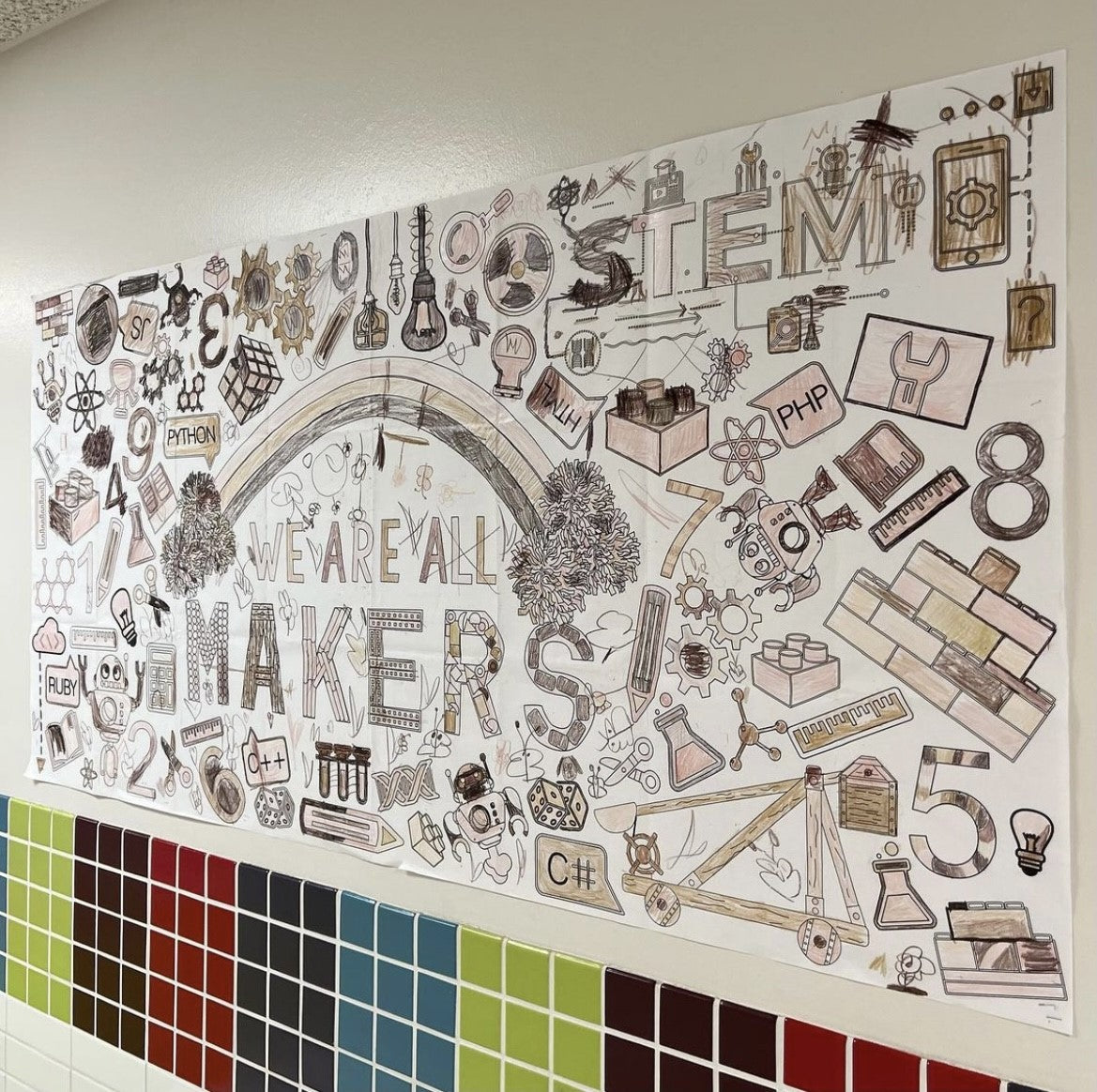 STEM Coloring Poster – Creative Crayons Workshop